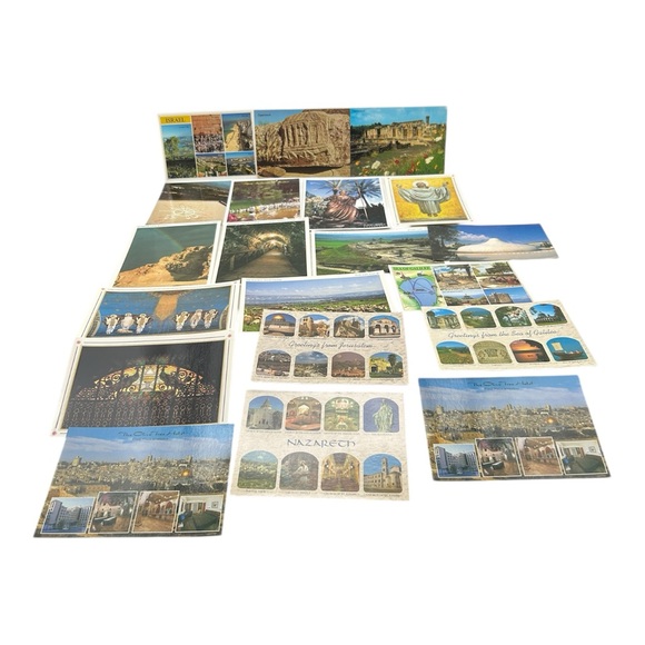Other | Lot Of 2 Holy Land Israel Postcards Jerusalem Bethlehem ...